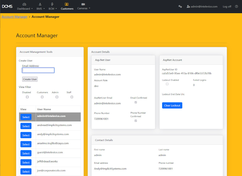 Building Management System